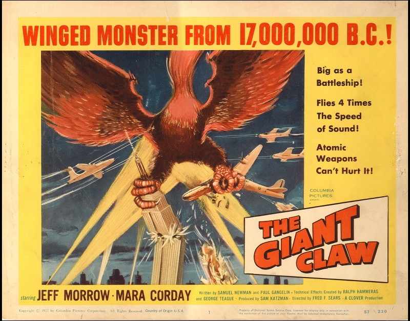The Giant Claw (1957) – Movie Review – Horror And Sons