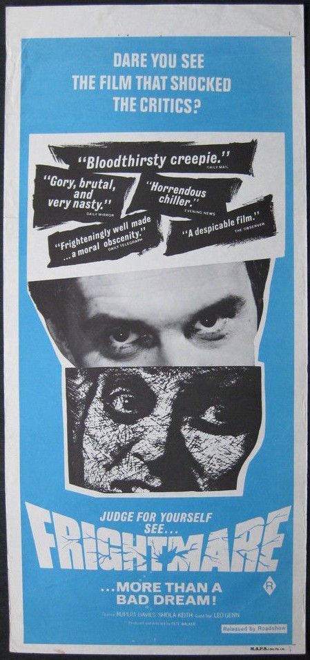 Halloween Horrors 2024: Day Fourteen – Bill Van Ryn on “Frightmare ...